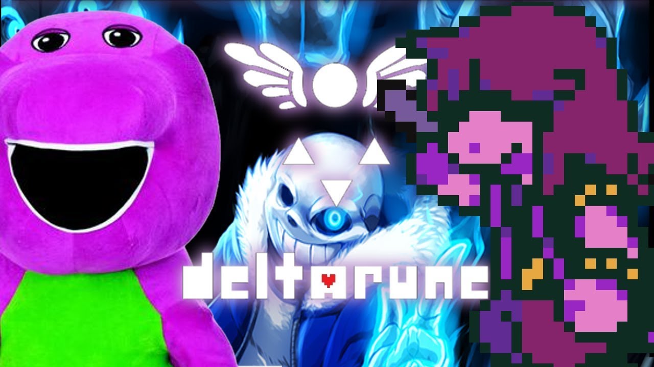 Barney is in Undertale! (Deltarune) - YouTube