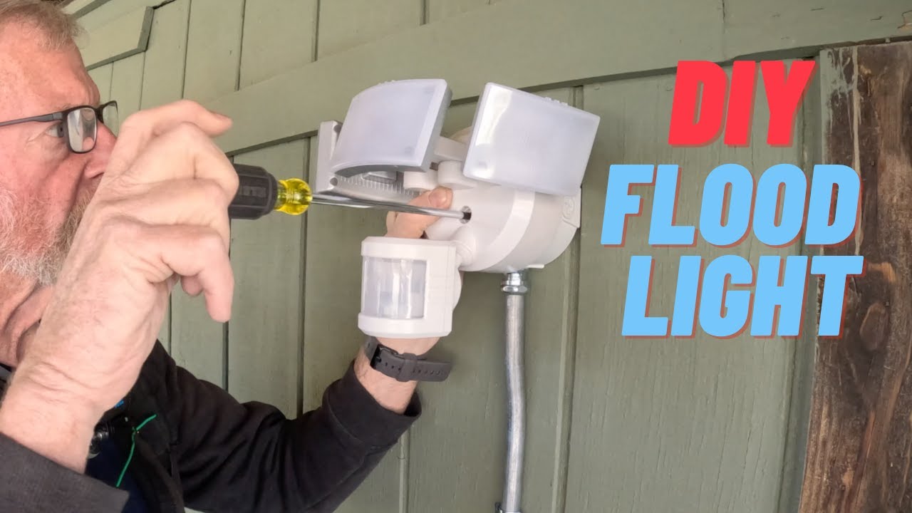 DIY LED Motion Light Installation: Brighten Up Your Home Security - YouTube