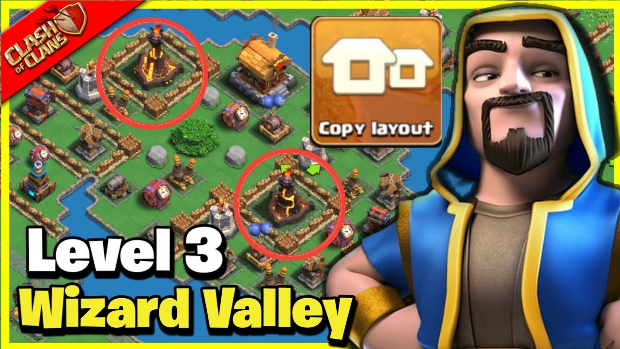 Clash Of Clans Wizard Level 3