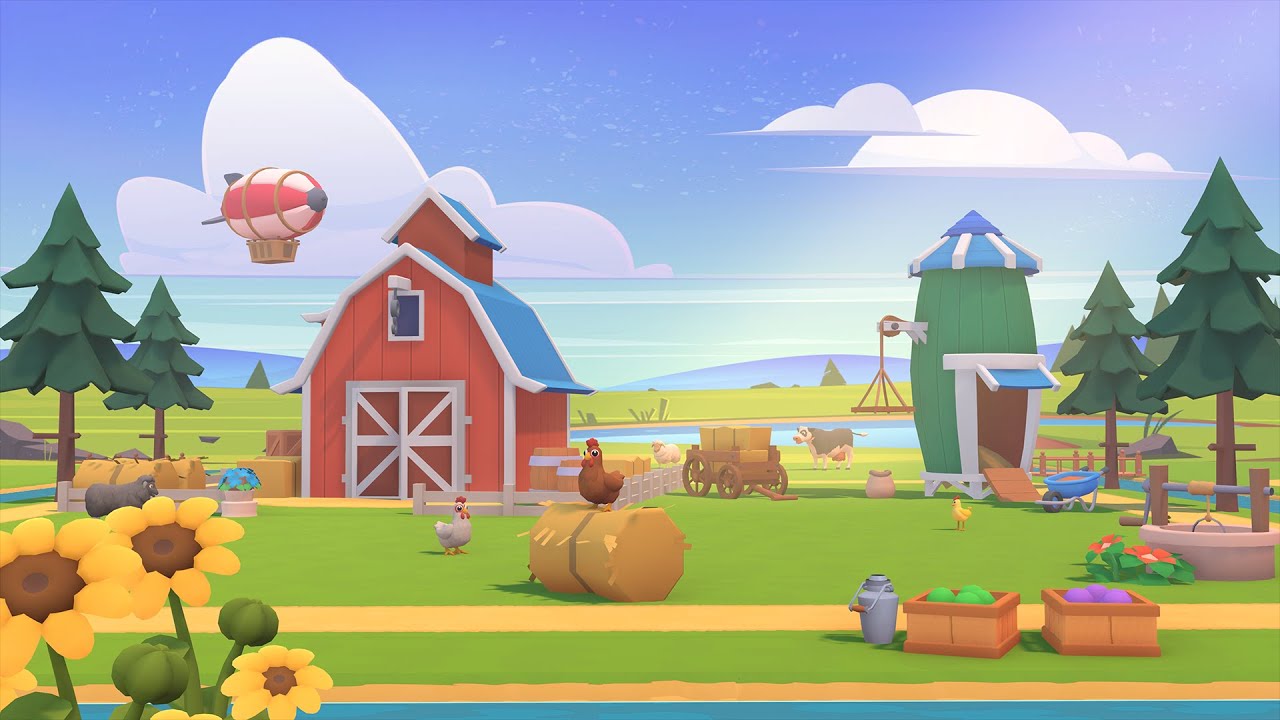 Nahlart-Stylized Toon Farm Pack v01 - YouTube