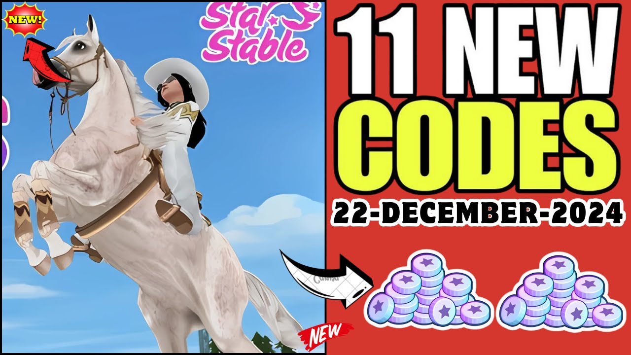NEW 7 ] SSO REDEEM CODES - NEW STAR STABLE CODES DECEMBER 2024 - REDEEM ...