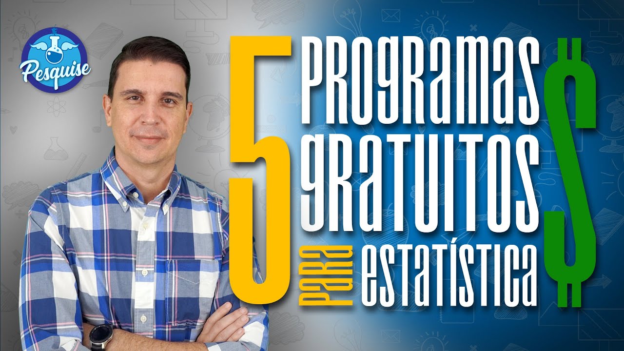 TOP 5 Programas 100% GRATUITOS para Estatística - YouTube