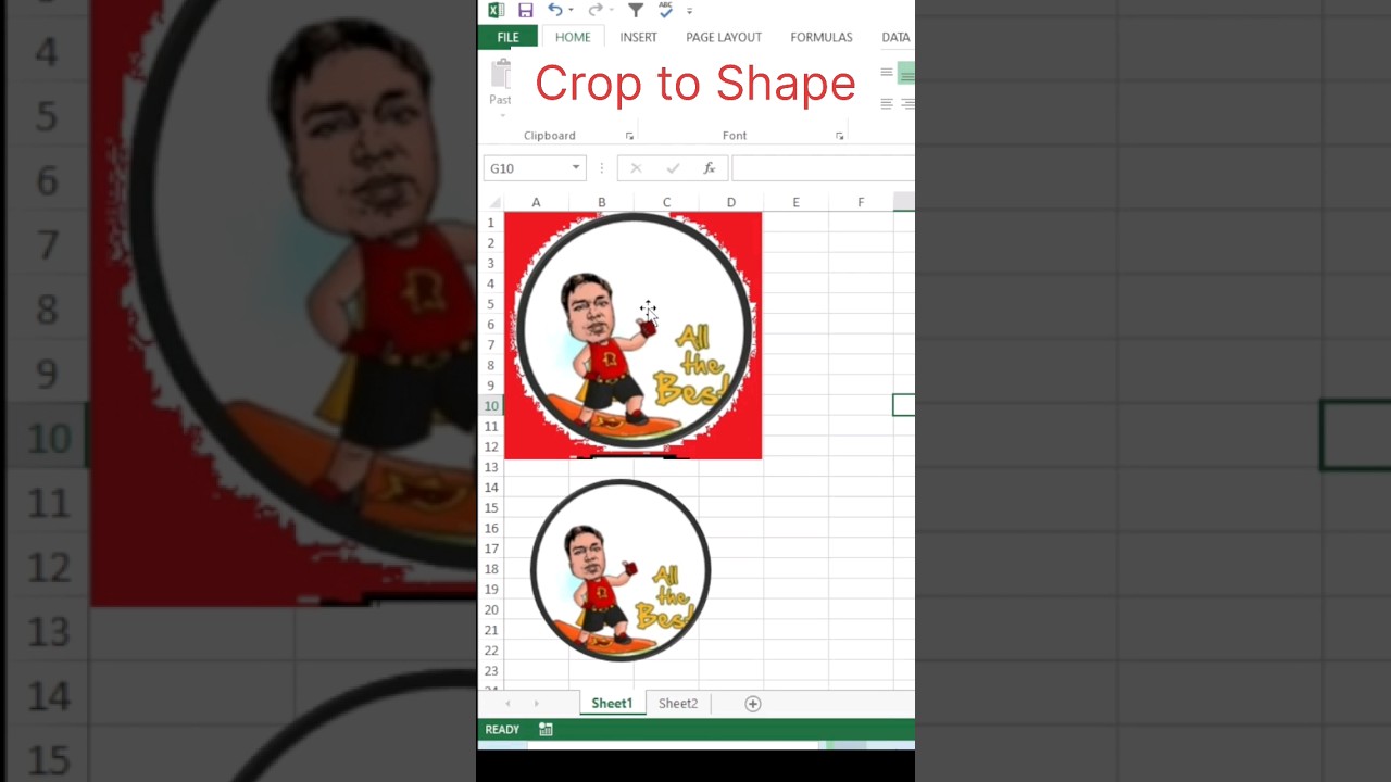 Excel Tutorial How To Crop To Shapes In Excel excel shorts YouTube Excel Tutorial How To Crop To Shapes In Excel excel shorts YouTube