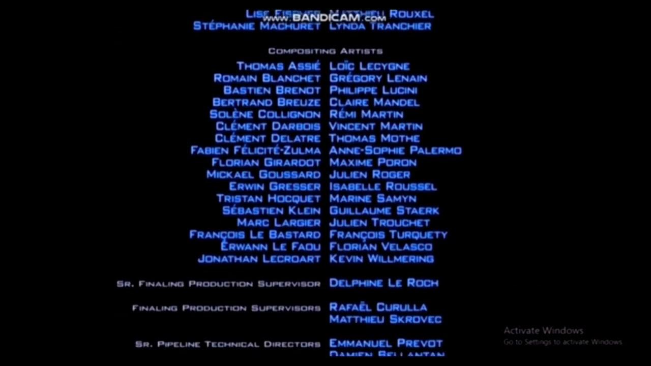 Movie End Credits #73 Despicable Me 3/7/20 - YouTube