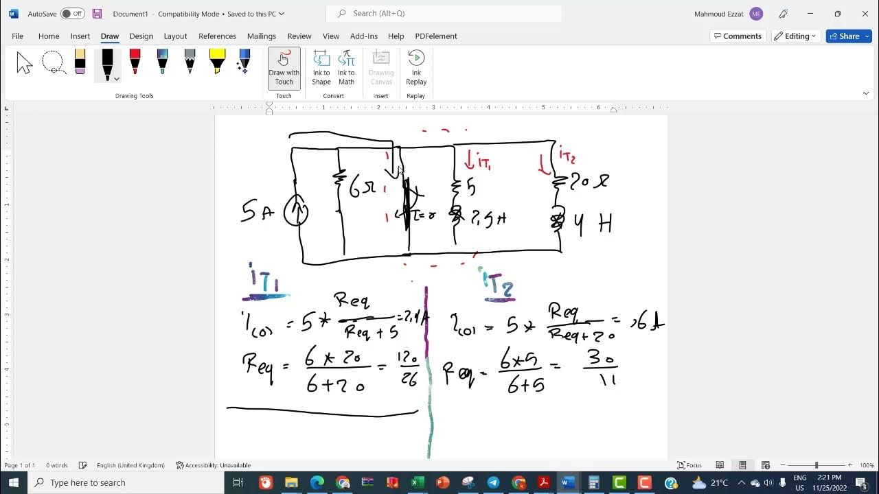Transient in R-L circuits Examples - YouTube
