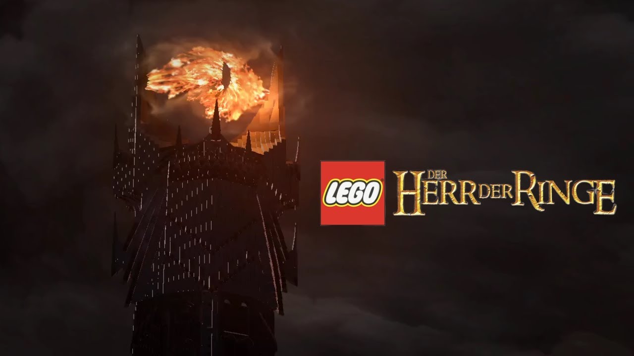 LEGO Herr der Ringe #4 Sauron und Der Schicksalsberg | German/Deutsch ...