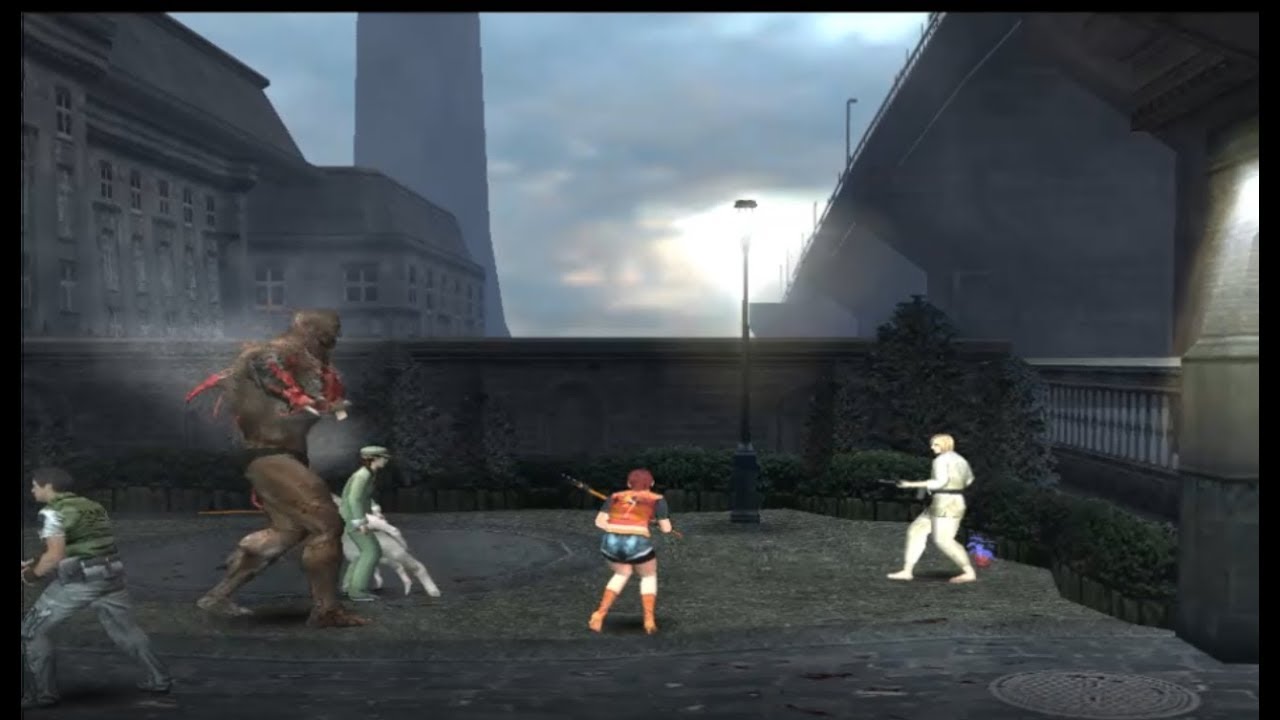 ALYSSA Resident evil outbreak file 2 showdown3 veryhard - YouTube