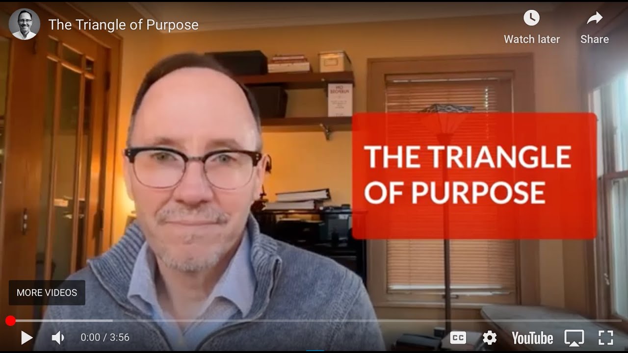 The Triangle of Purpose - YouTube