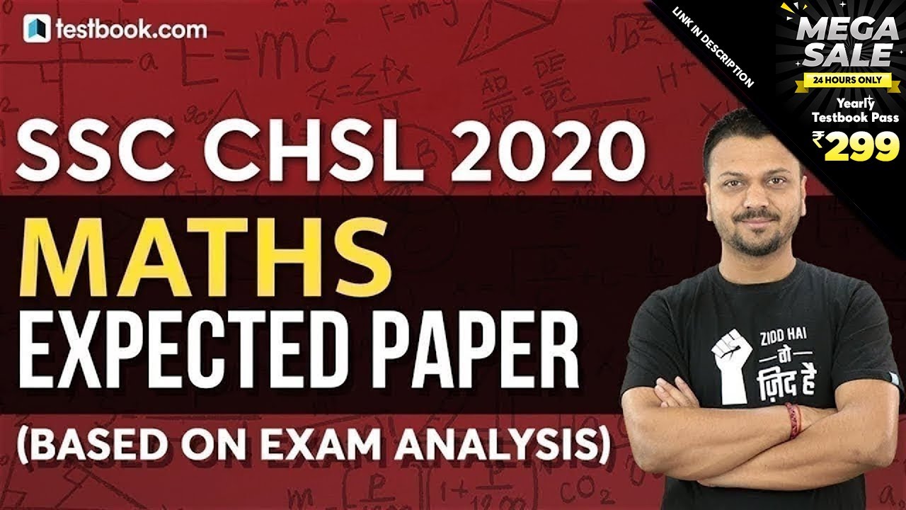 SSC CHSL 2020 | Math Questions Based on SSC CHSL Exam Analysis 2020 ...