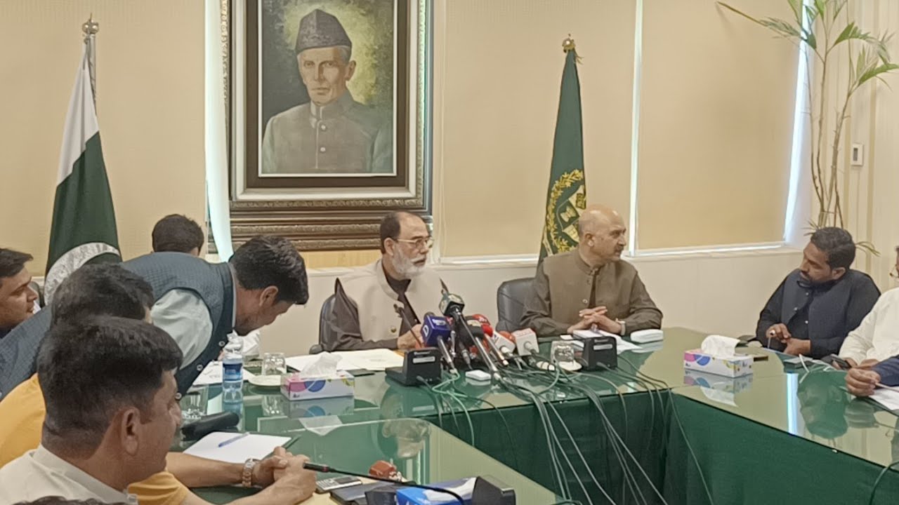 Important Press Conference on #Hajj 2023 by Senator M Talha Mehmood ...