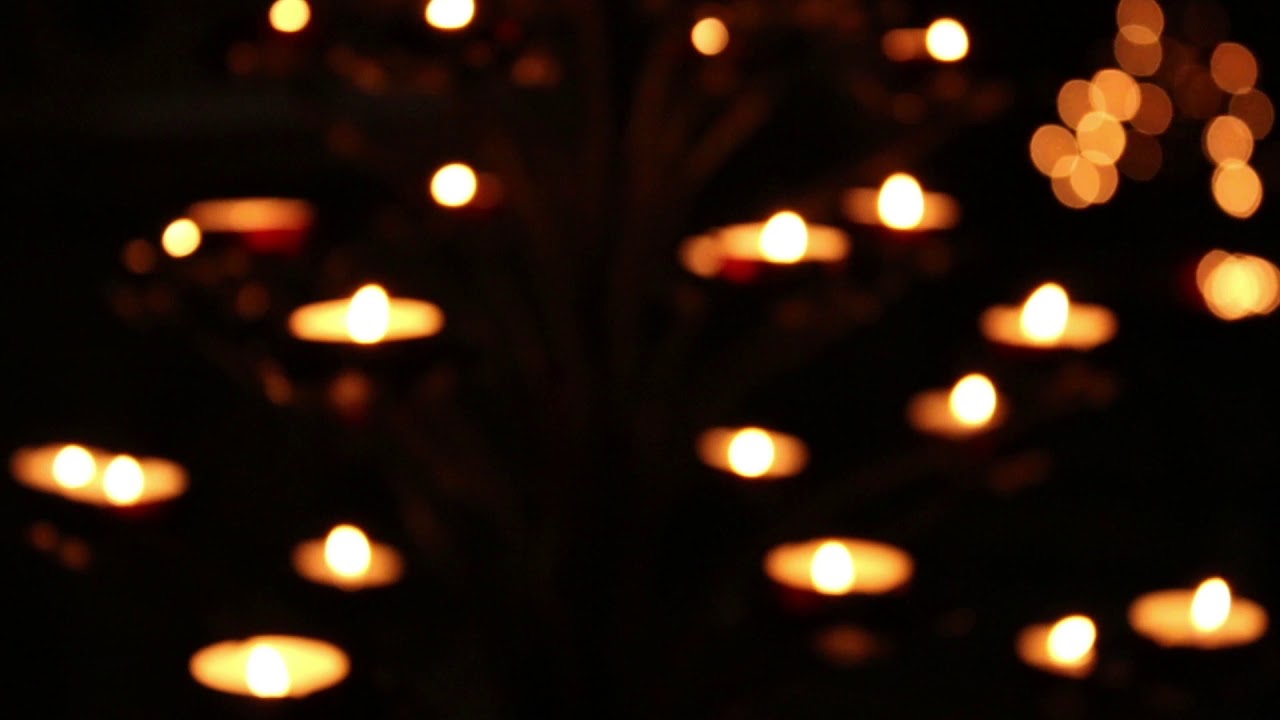 candles intro video HD - YouTube