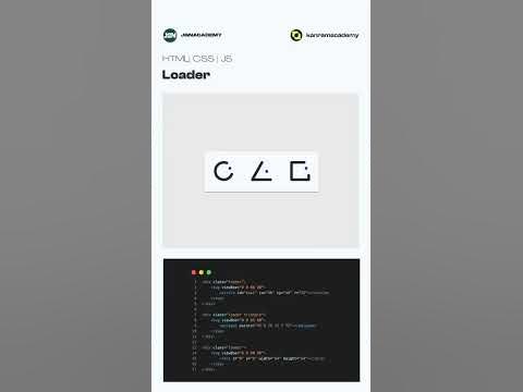 Loader #html #css #css3 #shortsviral #shorts #codinglife #codingshorts #code #programming - YouTube
