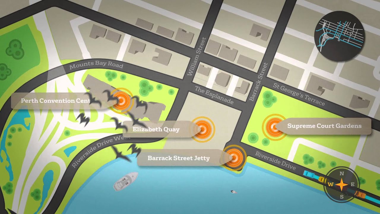New Route for Perth's Riverside Drive - YouTube