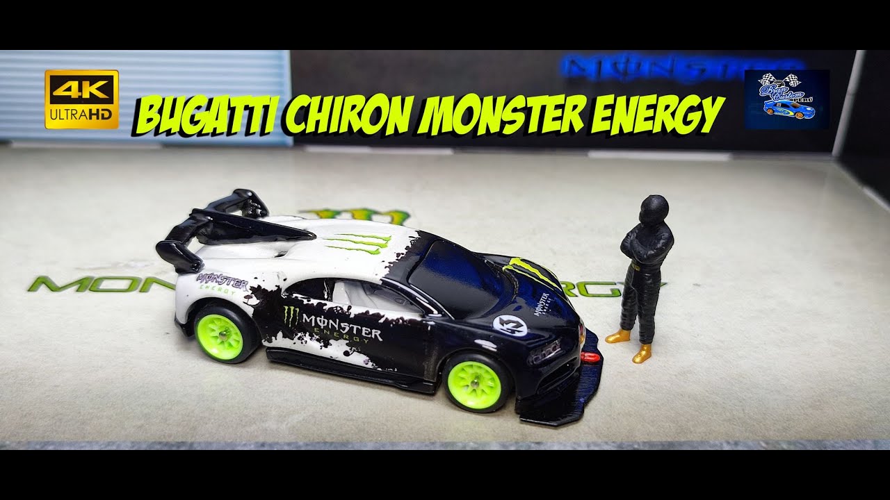 Bugatti Chiron Monster Energy - YouTube