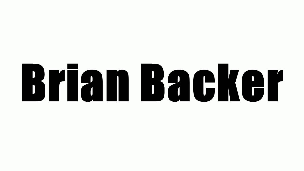 Brian Backer - YouTube