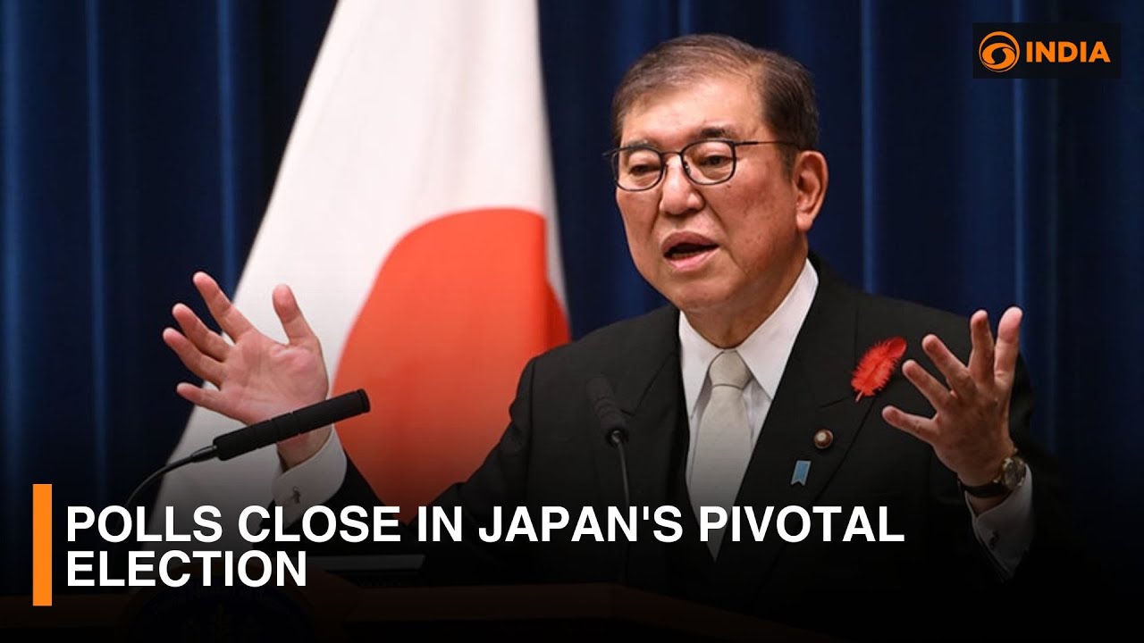 Polls close in Japan's pivotal election & more updates | DD India live ...