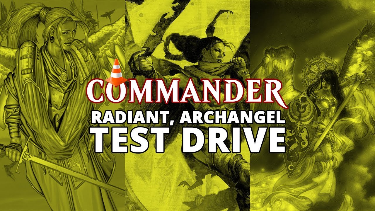 Radiant, Archangel Mono White Angel Budget Commander Test Drive | MTGO ...