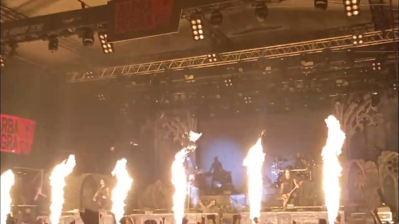 Powerwolf - We Drink Your Blood live Budapest 2023 - YouTube