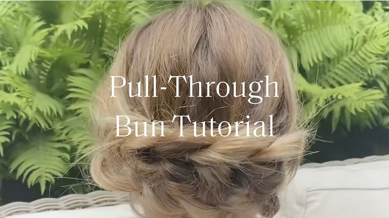 Pull-Through Bun Tutorial | Hairstyle How To's | Prose - YouTube