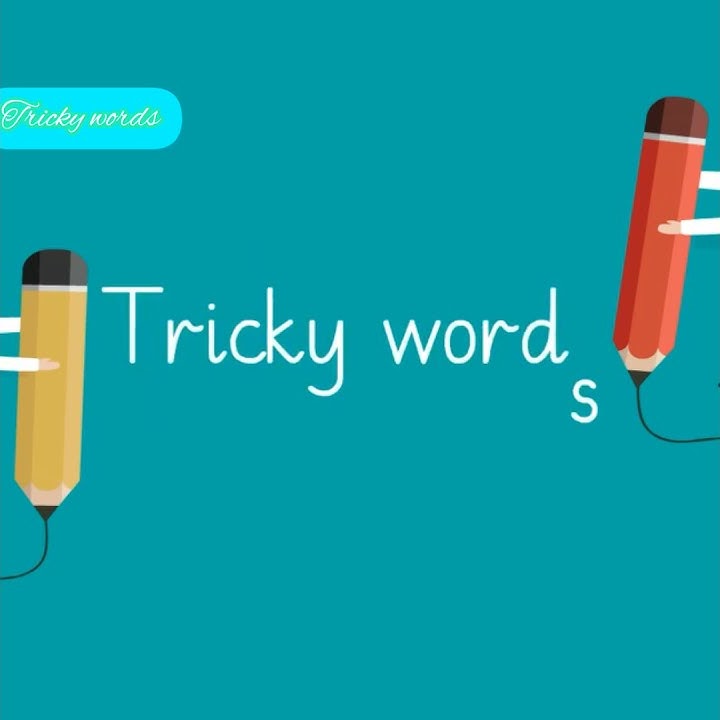 Tricky words part 1 I Sight words I Irregular words #shorts # ...
