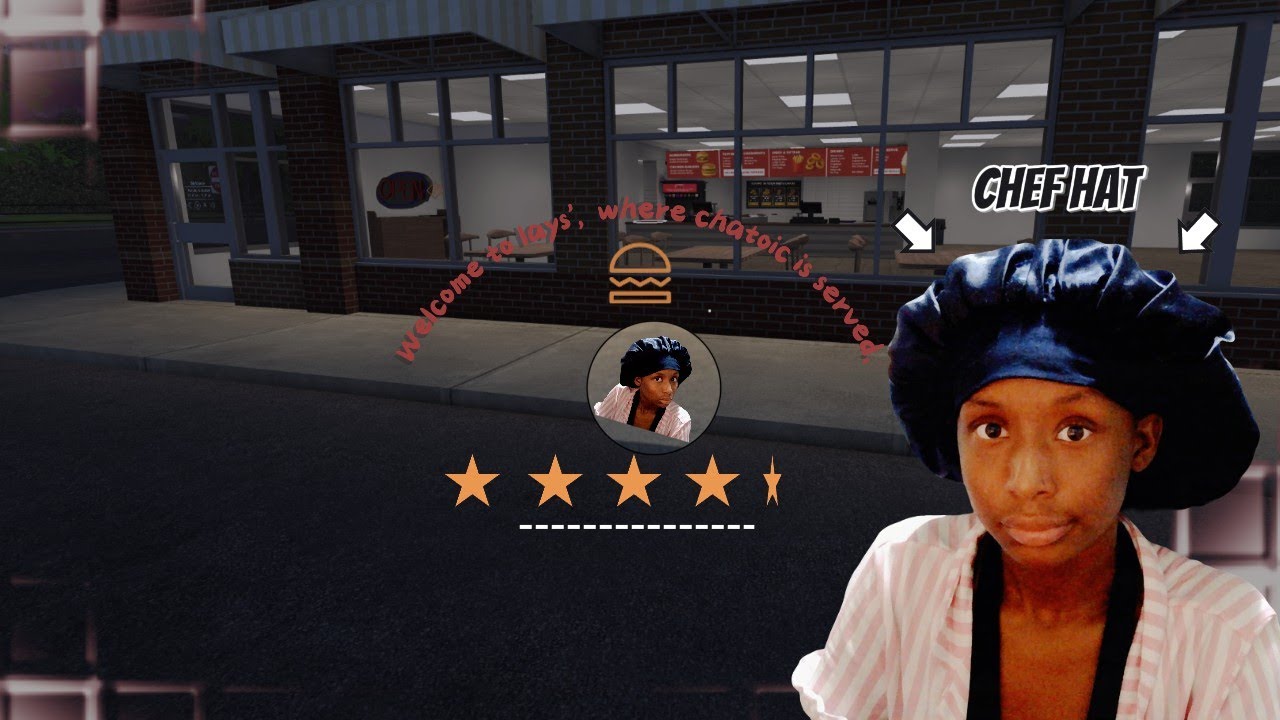 The CHIP PLAYS ROBLOX FAST FOOD MANAGER| Roblox version of fast-food ...