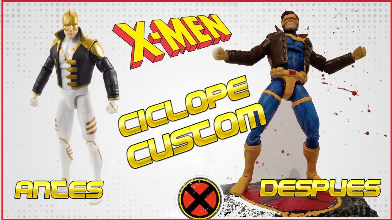 CICLOPE CUSTOM X MEN / BASE DC MULTIVERSE / REVERSE JOHN #kimeracustom ...