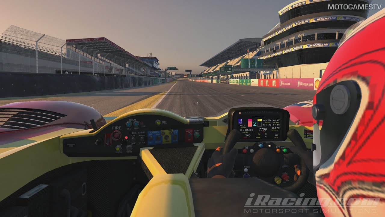 iRacing - HPD ARX 01c at Circuit des 24 Heures du Mans - YouTube