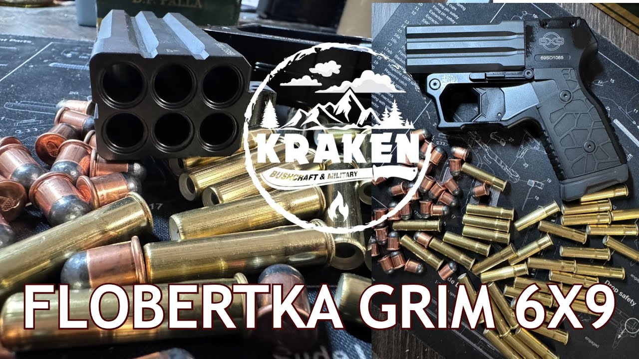 Šestiranná pistole Detonics 6X9 GRIM - YouTube