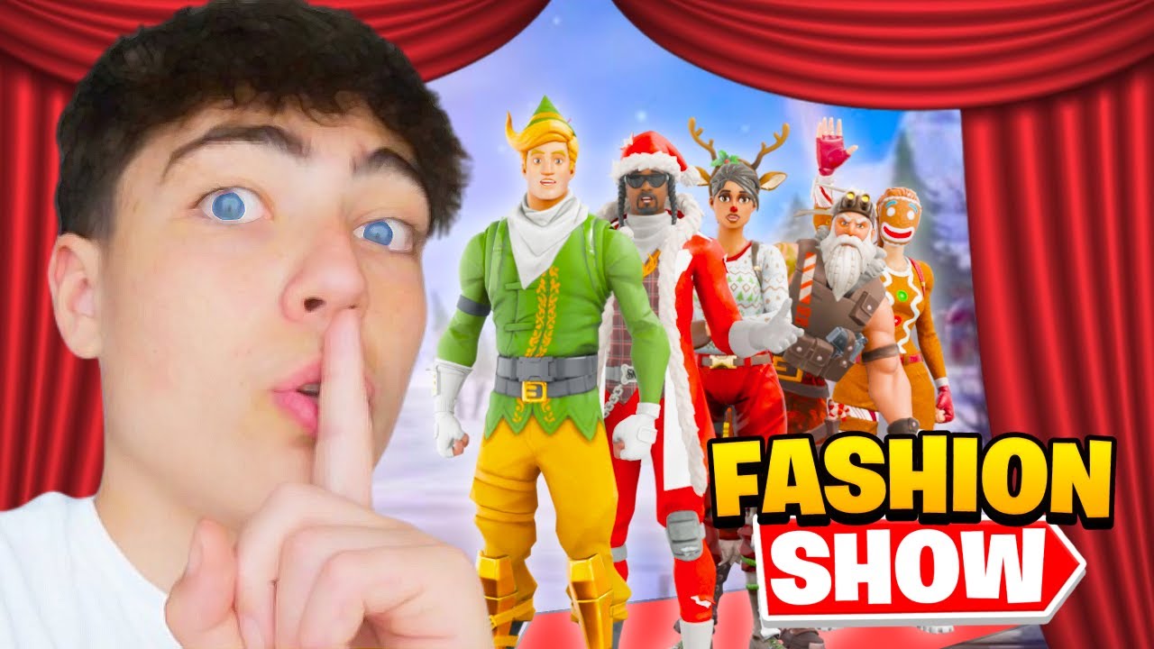 I Hosted The *ULTIMATE FASHION SHOW* In Fortnite! - YouTube