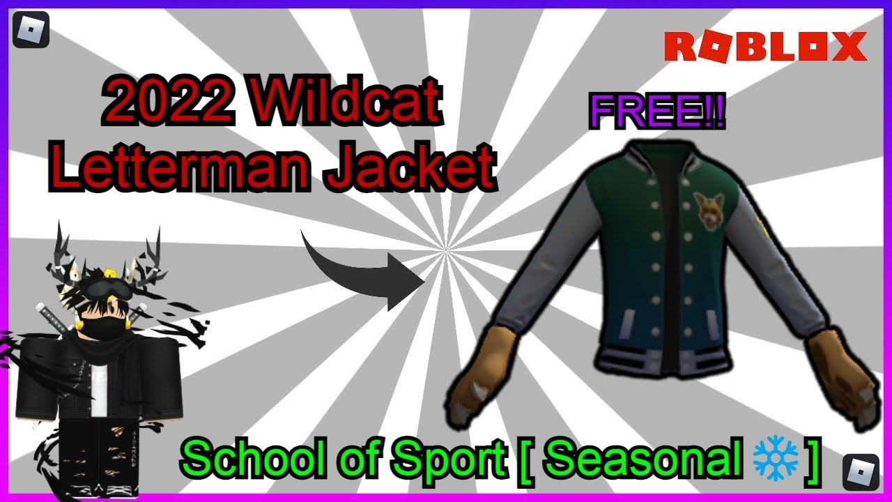 [FREE-ITEM] How To Get The 2022 WILDCAT LETTERMAN JACKET | Roblox ...