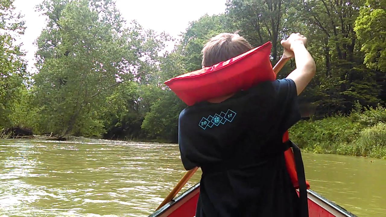 Between the Saints - Canoeing the Flatrock River in Central Indiana ...
