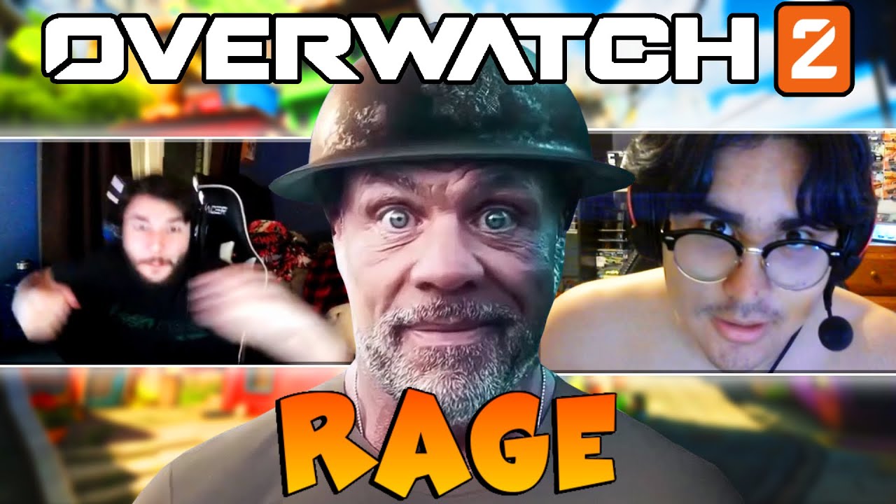 Overwatch 2 Rage and Funny Moments With Friends #15 - YouTube