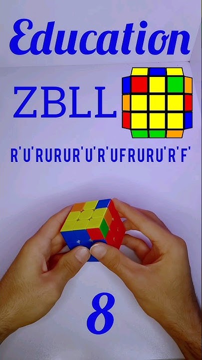 ZBLL part 8 method training, the best algorithm for each mode - YouTube