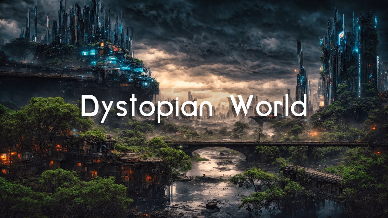 Unwind in a Dystopian World with Rain Ambience - YouTube