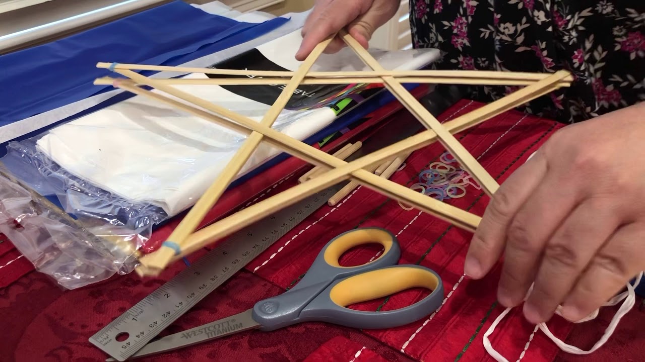 How to make a Parol (Philippine Star Lantern) - YouTube