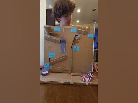 Details and slow motion of the Rube Goldberg machine. 8th Grade Project ...