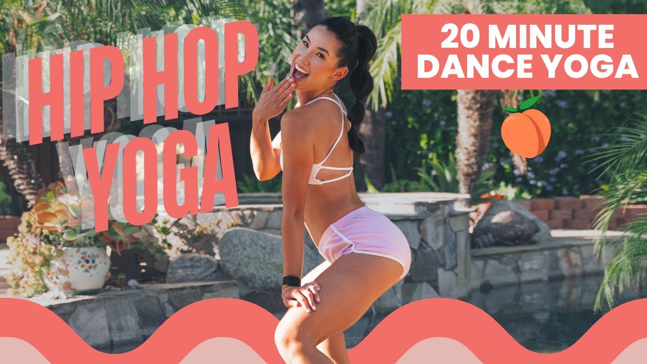 20 Minute Hip Hop Yoga Class by Katie Kasten | Twerk and Dance | Yoga Cardio Flow - YouTube