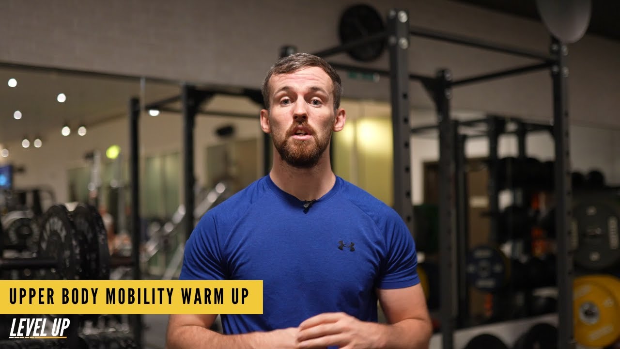 Upper Body Mobility Warm Up - YouTube