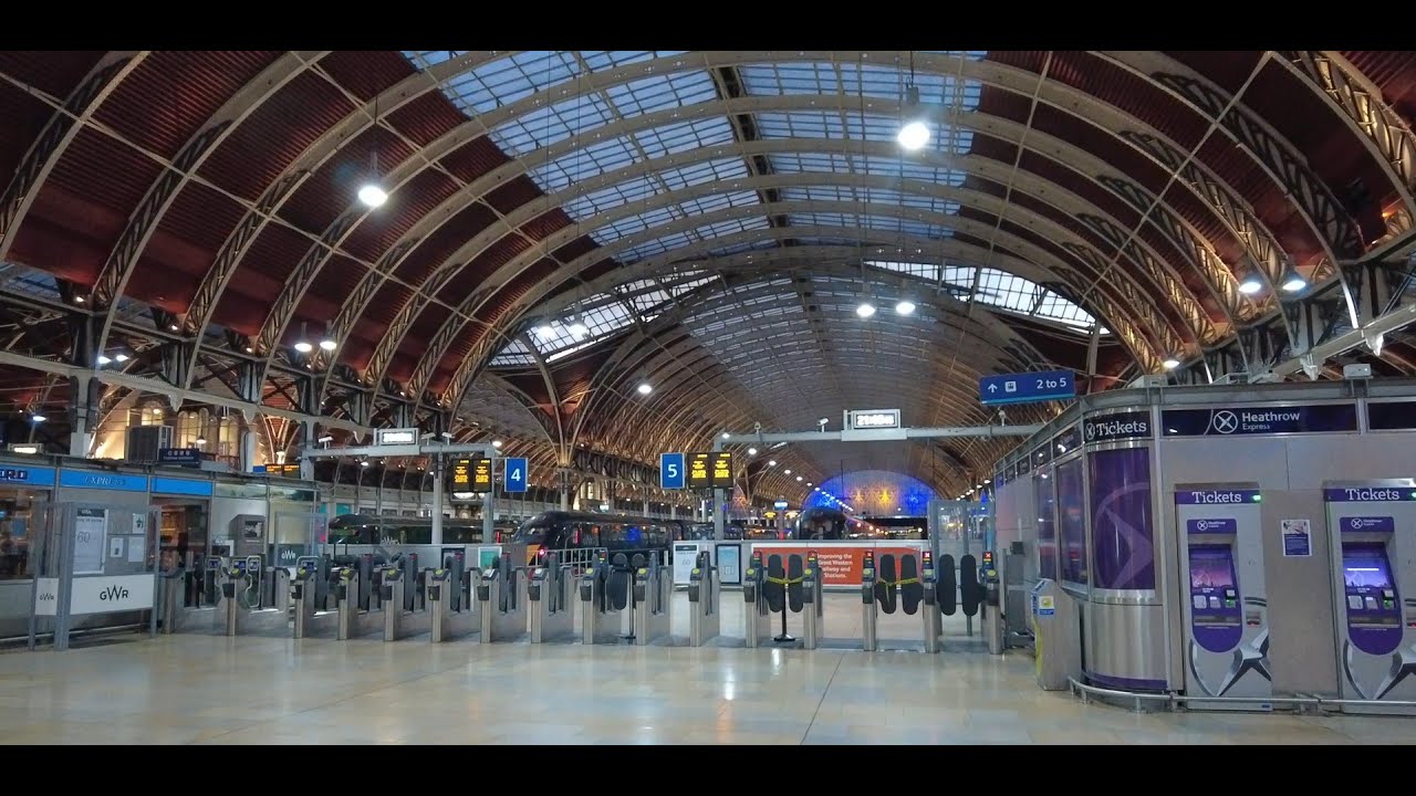 London之旅高清(5) 入夜係padding station周圍行吓!! 認識整個酒店區!! - YouTube
