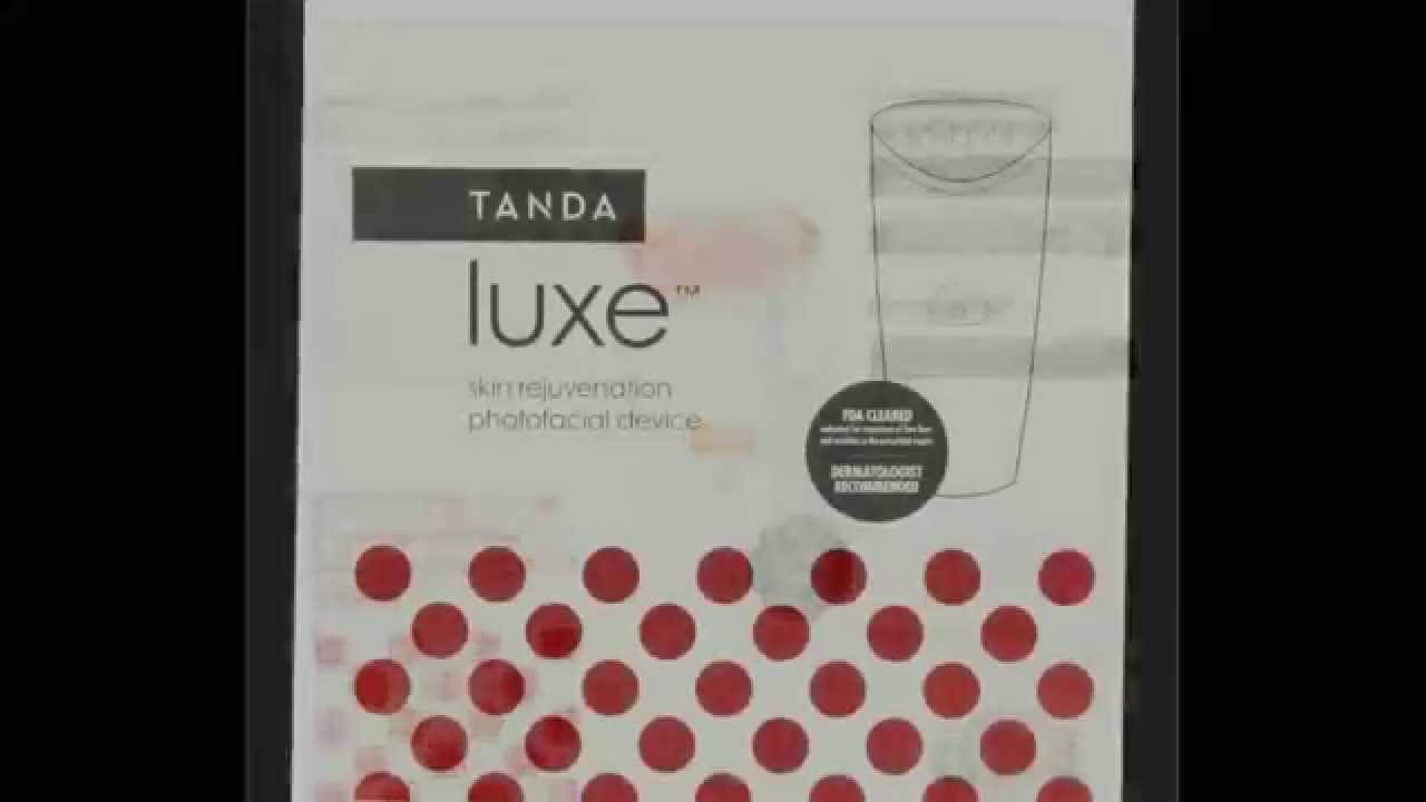 Tanda Luxe Skin Rejuvenation Photofacial Device - YouTube