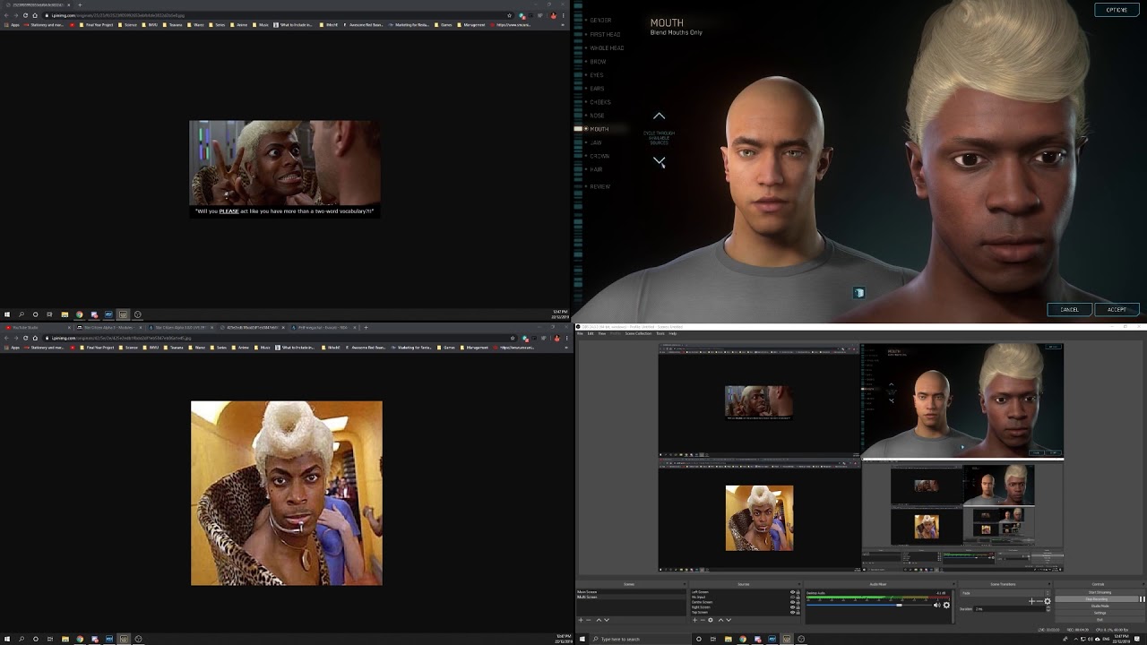 Star Citizen - Making 5th Element Ruby Rhod - YouTube