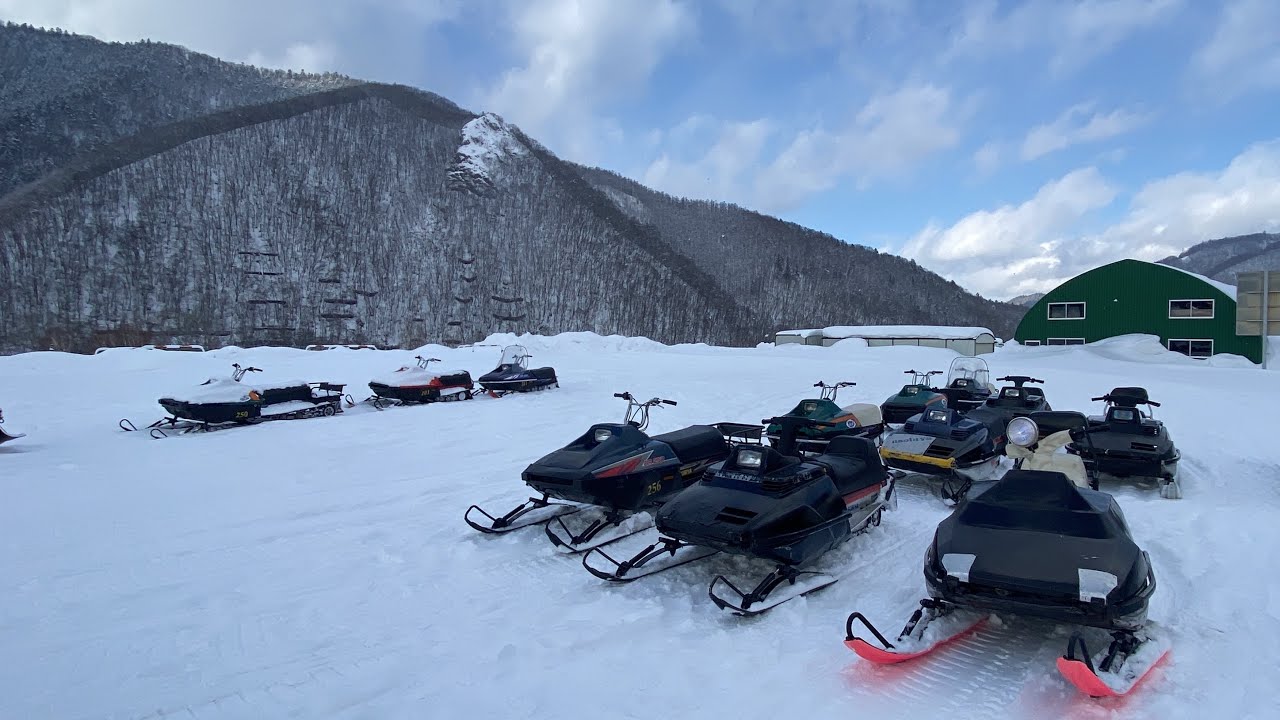Furano Ski Resort and Snowmobile Course - YouTube