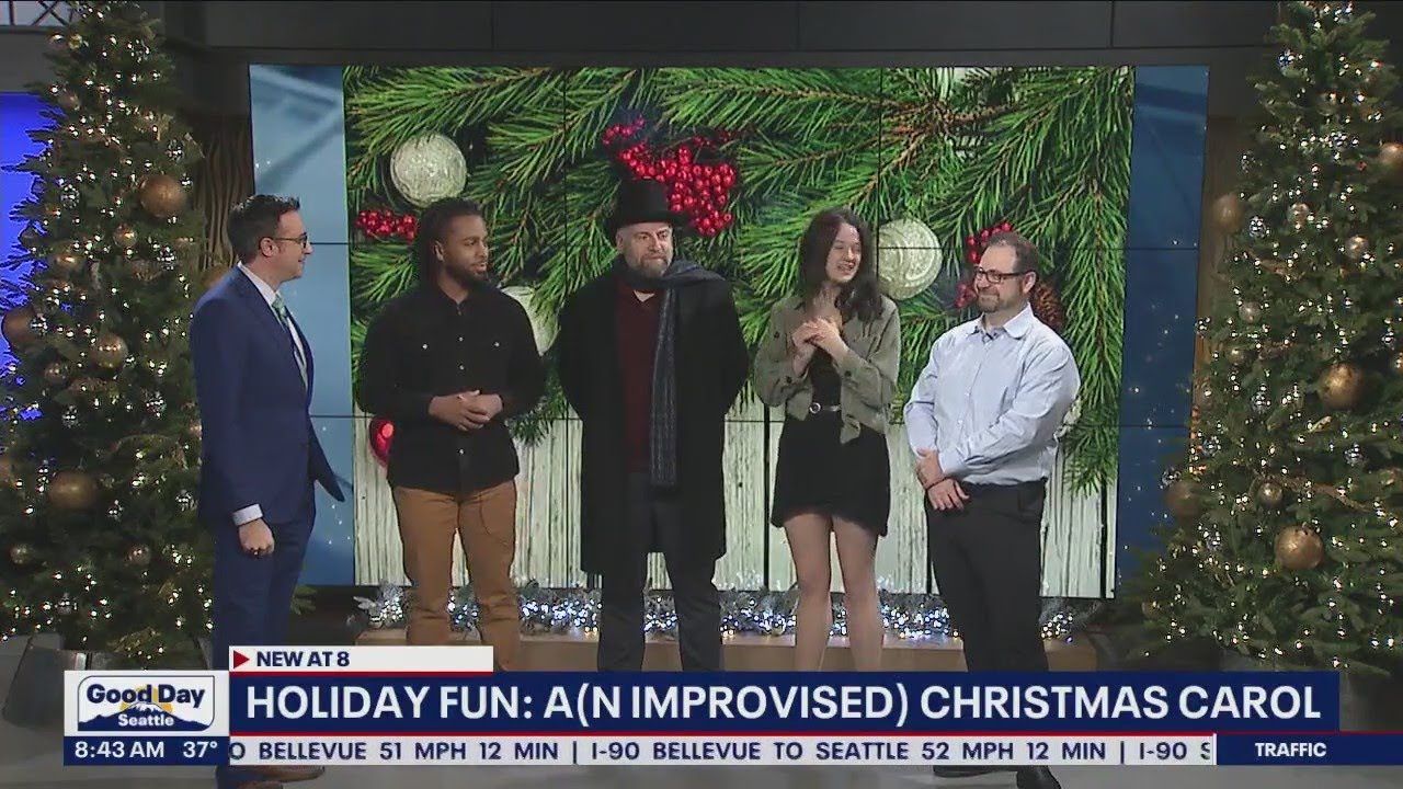 Holiday fun: A(n Improvised) Christmas Carol | FOX 13 Seattle - YouTube
