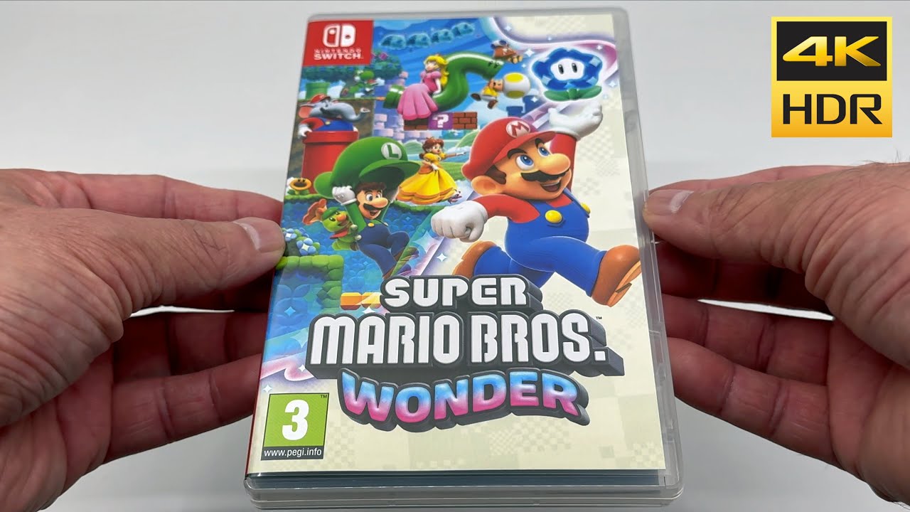 Super Mario Bros. Wonder (Switch) Unboxing - YouTube
