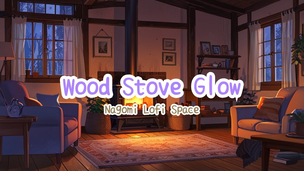 薪ストーブとやわらかな光 | 和みのLo-fi Wood Stove & Gentle Light | Nagomi Winter Lofi ...
