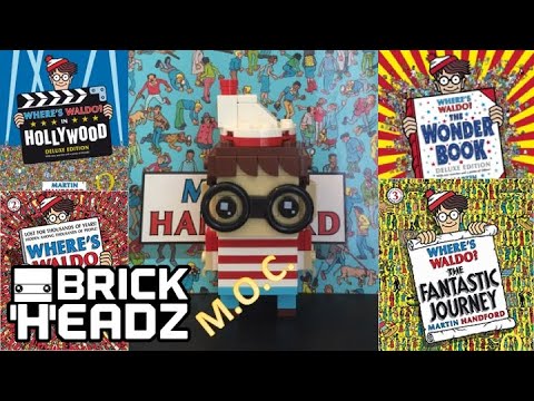 How To Build A LEGO Waldo / Wally BrickHeadz - YouTube