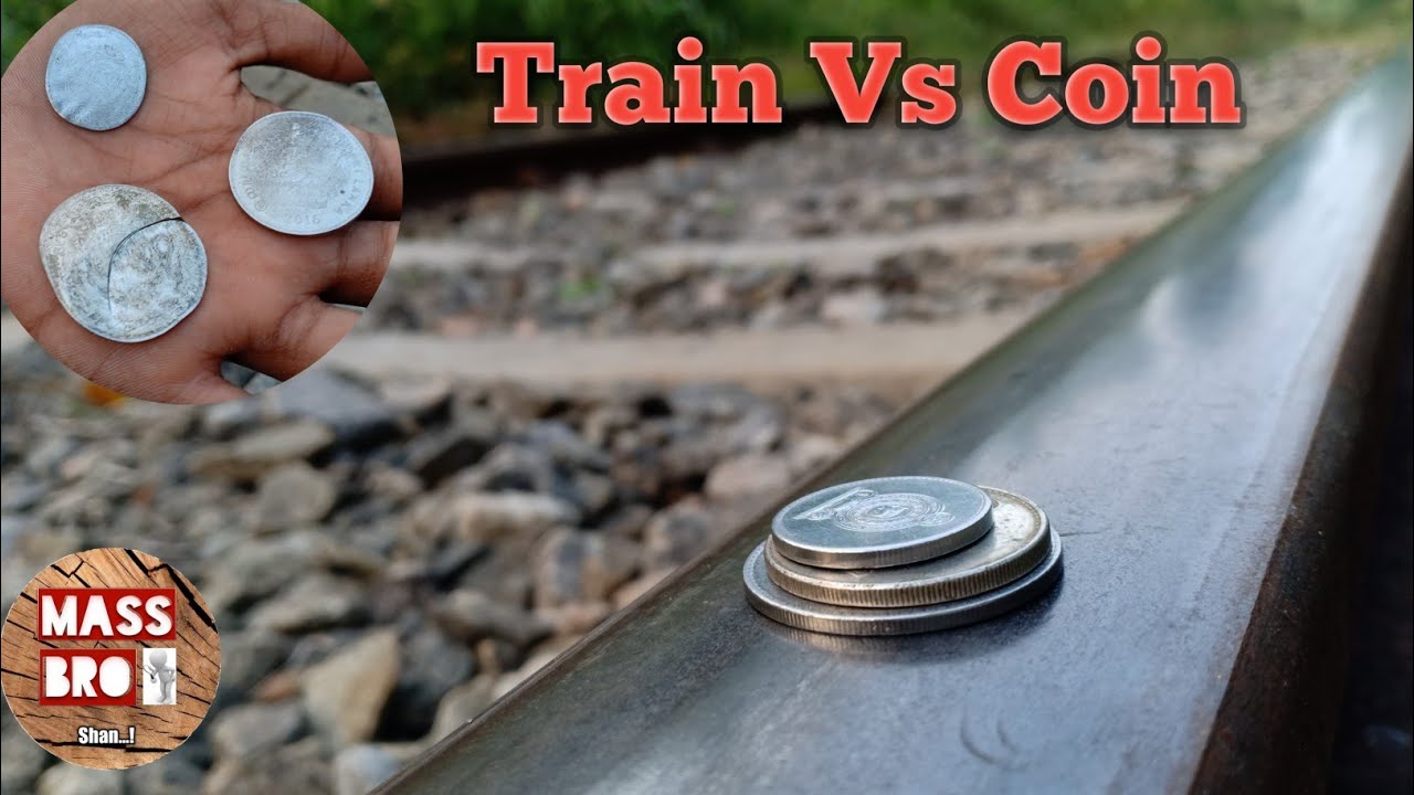 Experiment | Train Vs Coin 🚂🚃 - YouTube