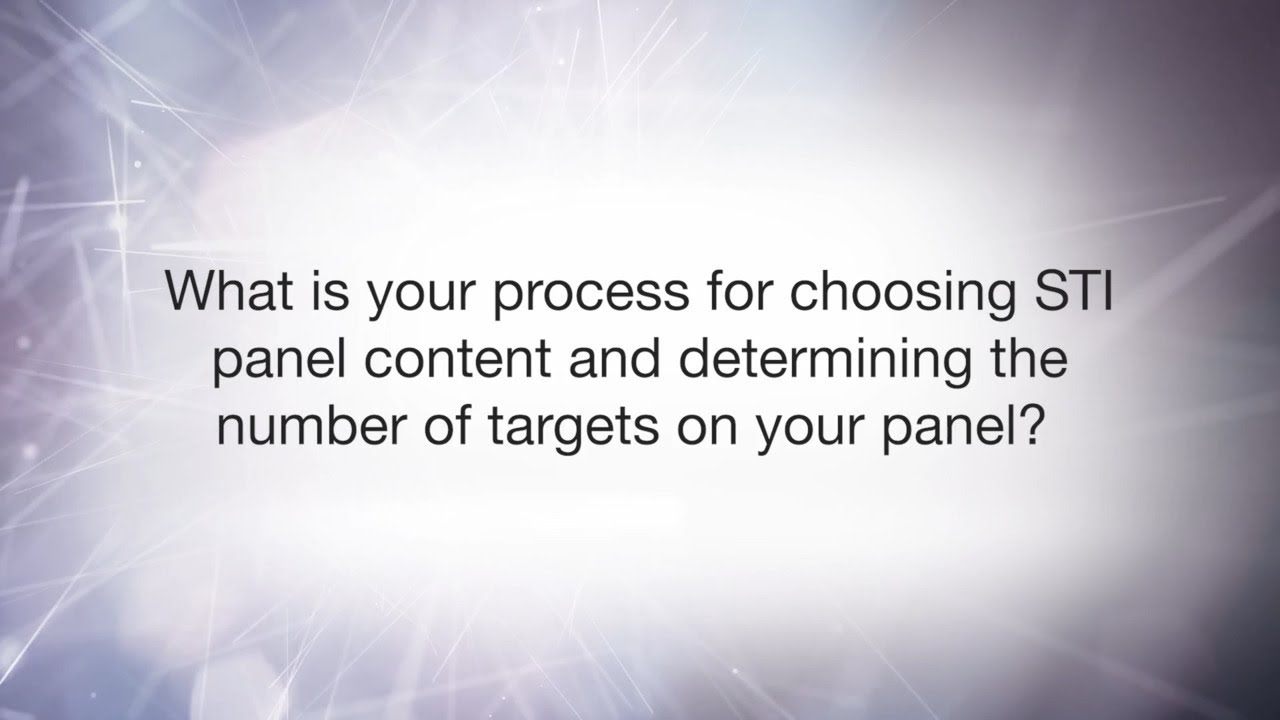 Choosing STI Panel Content: Insights into Process and Target ...