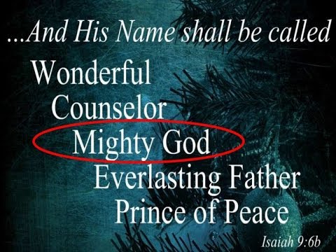 "If Jesus is God, why not call him god the son?" - YouTube