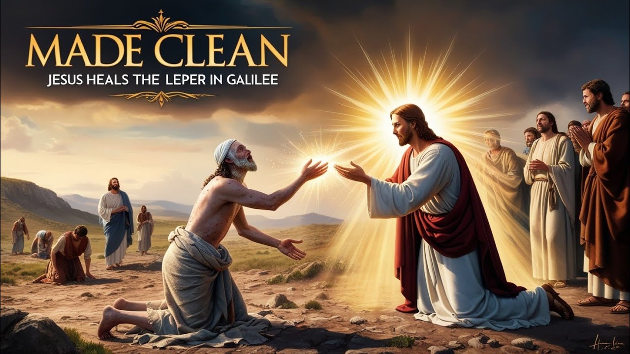 Story Of Healing Of Lepor|Miracle Of Jesus - Healing Of Lepor|Bible ...
